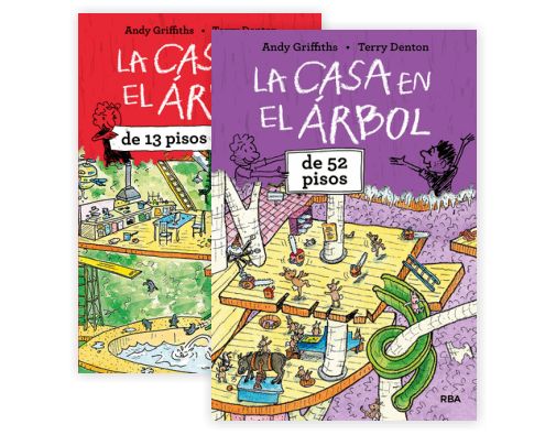 La Casa En El Árbol / The Treehouse Books