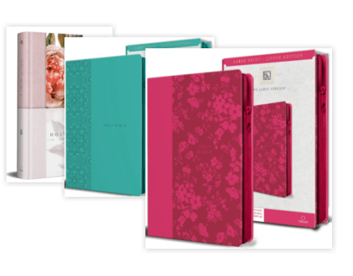 KJV Medium Size Large Print Editions