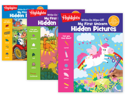 Write-On Wipe-Off My First Activity Books