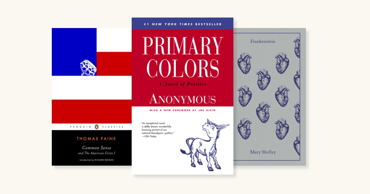 Famous Books Published Anonymously | Penguin Random House