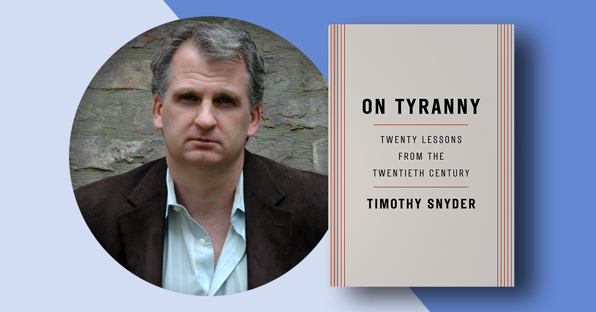 Read an Excerpt from On Tyranny | Penguin Random House