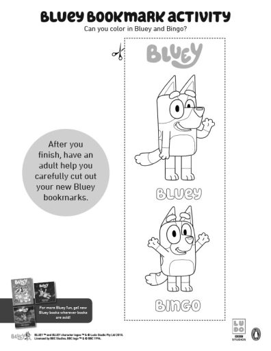 Bluey Printables & Activities | Penguin Random House
